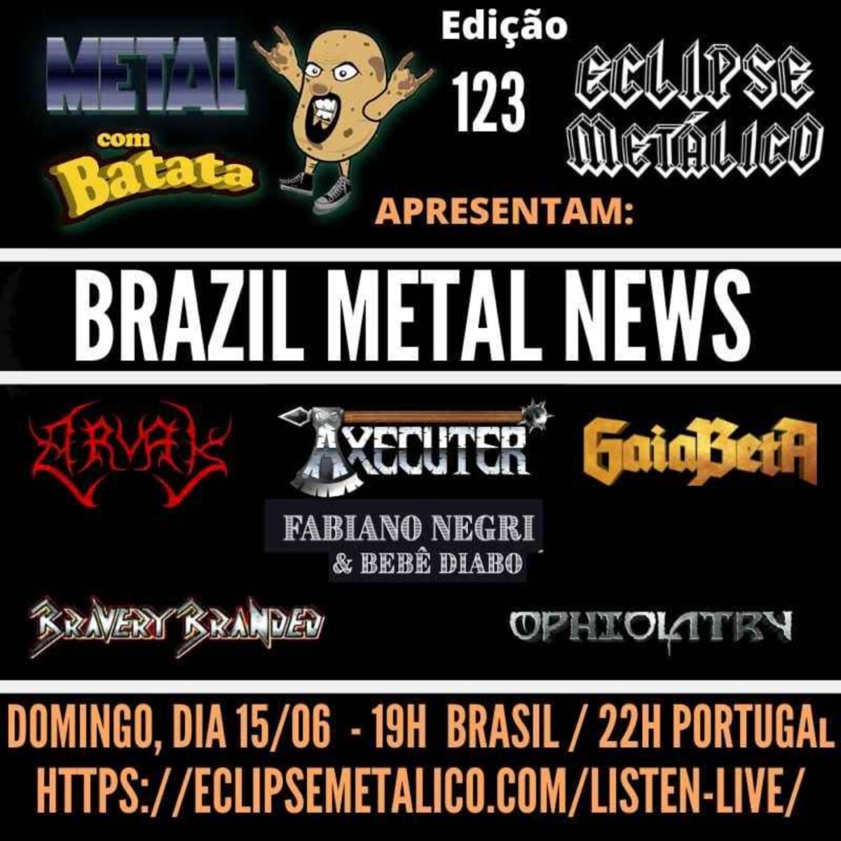 21.1: Eclipse Metálico – [15-06-2026] Parte 1 – ECLIPSE METALICO RADIO SHOW